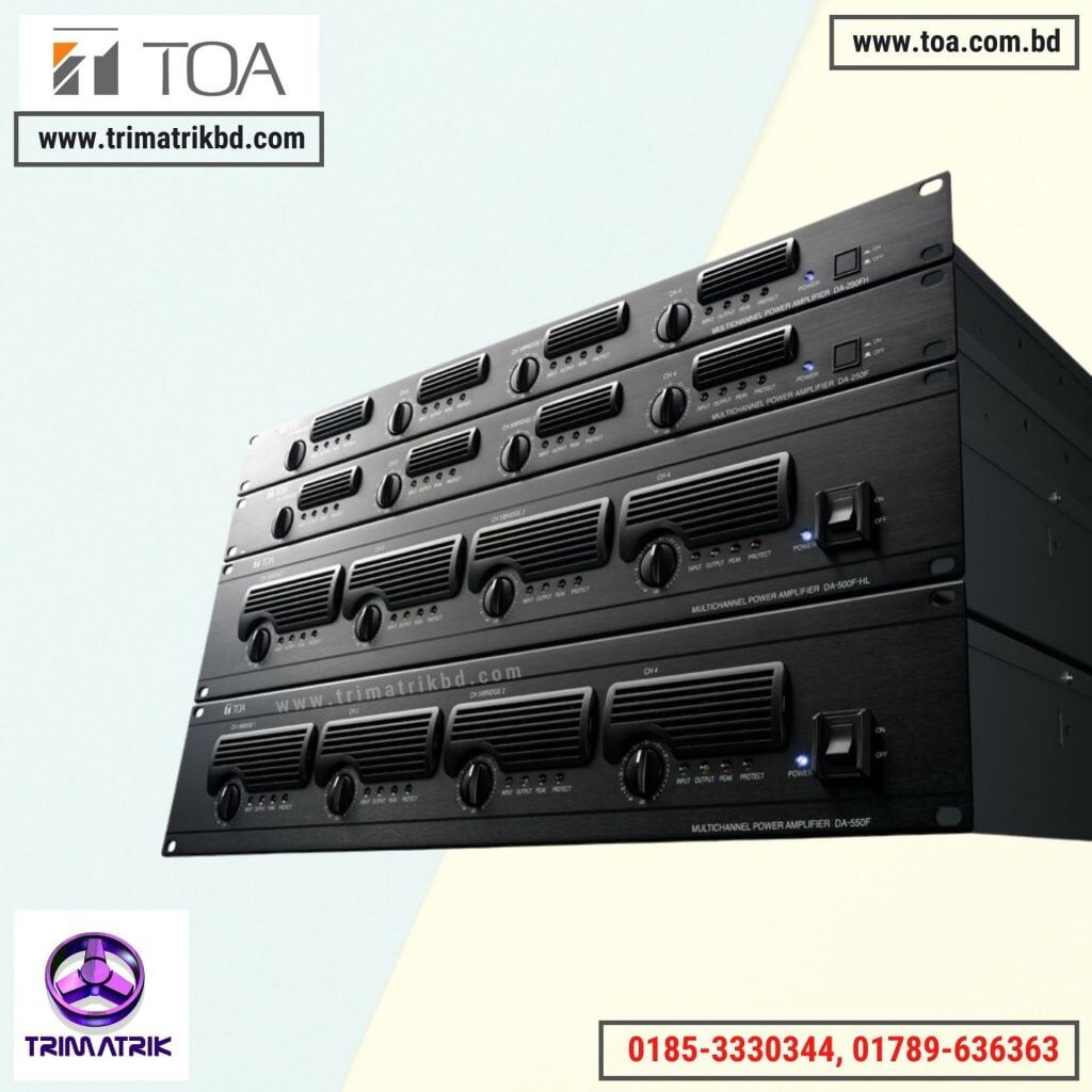 TOA A-2120 Mixer Amplifier in Bangladesh | TRIMATRIK MULTIMEDIA